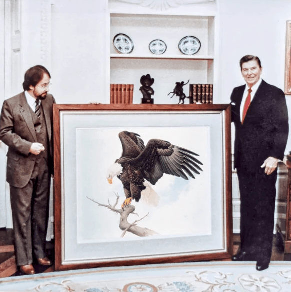 Bald Eagle - Art Print by Glen Loates - The Glen Loates Gallery